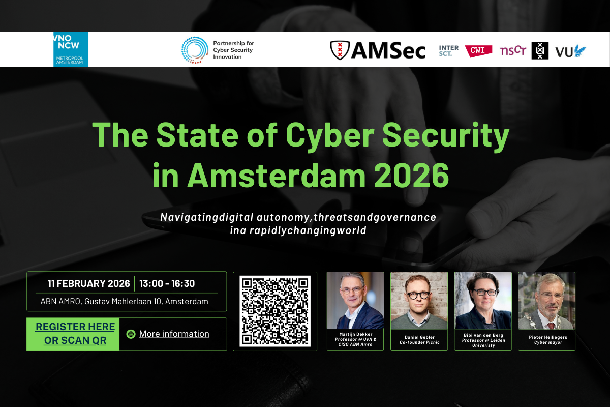 Aanmeldingen geopend voor The State of Cyber Security in Amsterdam 2026 ...